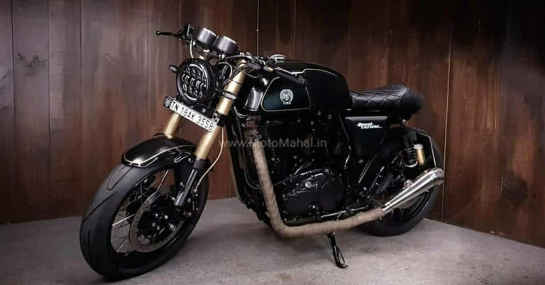 Modified Royal Enfield Continental GT 535 Cafe Racer By Bulleteer ...