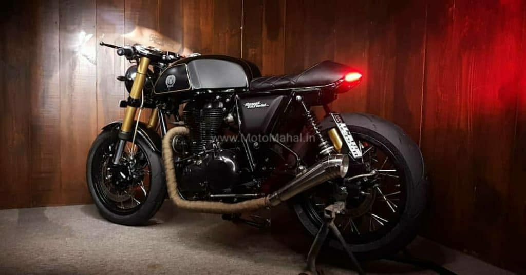 Modified Royal Enfield Continental GT 535 Cafe Racer By Bulleteer ...