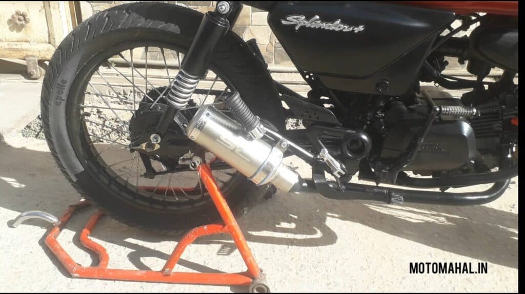 Hero Honda Splendor Modified Into CafeRacer By Avesh Customs ...