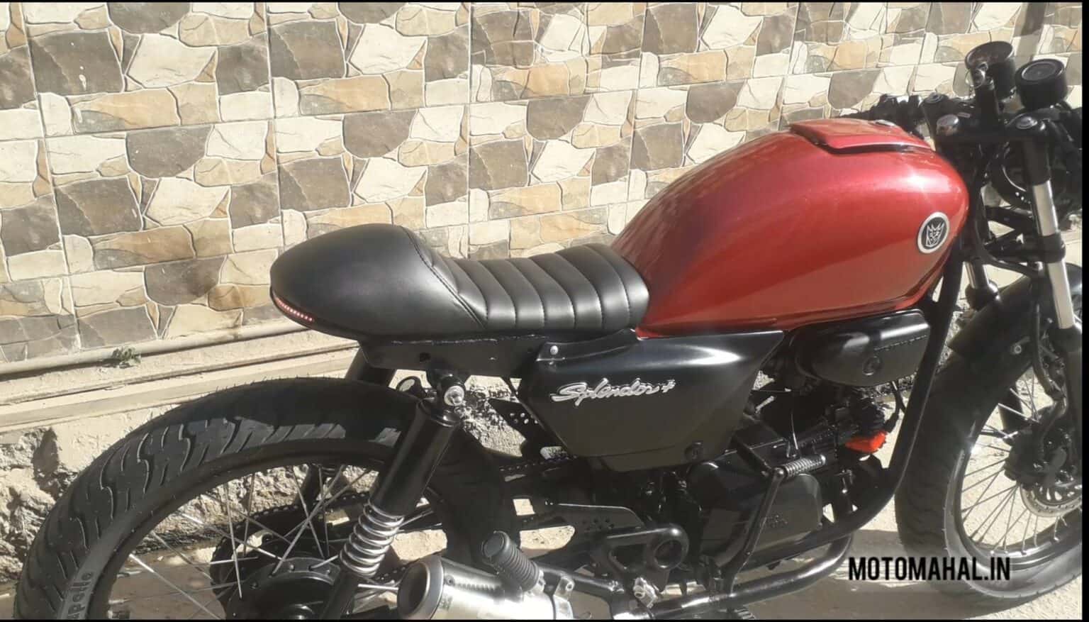 Hero Honda Splendor Modified Into CafeRacer By Avesh Customs ...