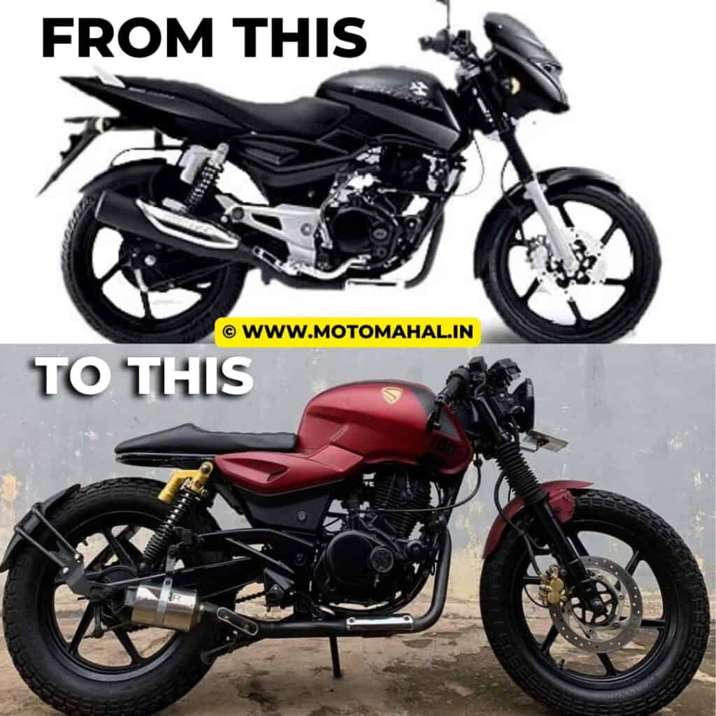 Modified Royal Enfield Thunderbird 350 by Neev Motorcycle